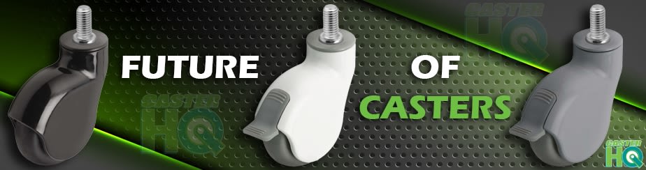 Genesis Series Casters with Threaded Stems