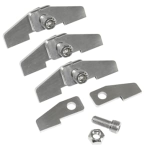 Stainless Header Collector Locking Retainer Tabs And Bolts