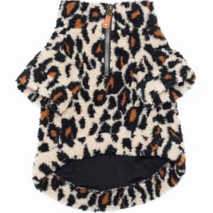 Buffalo Plaid Sherpa Fleece Dog Pullover