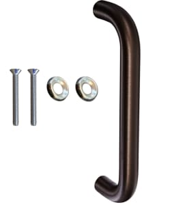Storefront King Hardware Combination Offset Pull Handle and Double Bend ...