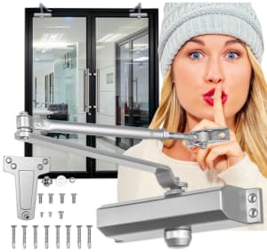 Door Closer For High Winds | Keeps Doors From Blowing Open