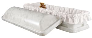 serenity infant casket and vault-24" size