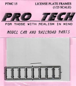 Pro Tech State License Plate Set