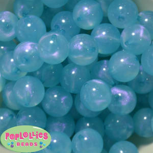 20mm Bubblegum Beads in assorted colors and styles packaged in 20 pieces