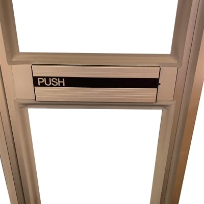 Kawneer Recessed Mount Push Bars With Concealed Vertical Rods | www ...