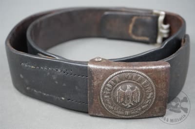 Original German WWII Belts And Buckles
