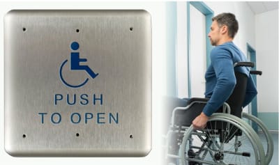 California Compliant Handicap Door Buttons | www.autodoorandhardware.com