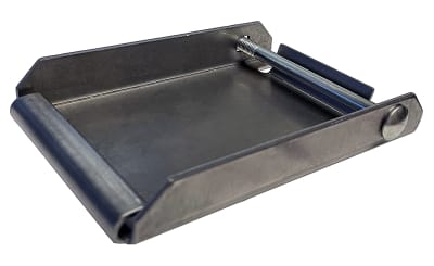 Caster Pads are meant to be welded on to the bottom of your cart or ...