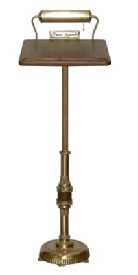 Lecterns Register Stands Portable Register | Lynch Supply