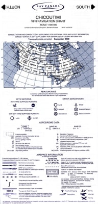 Canada VFR Navigation Charts (VNC) at Map Town