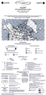 Canada VFR Navigation Charts (VNC) at Map Town