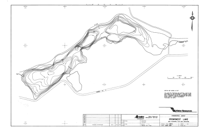 Alberta Hydrographic Lake Charts