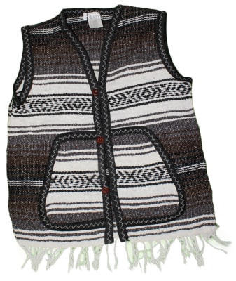 Shop for Authentic Mexican Poncho Vests, Colorful Ponchos