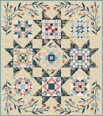 Super Bloom Fabric Collection by Edyta Sitar