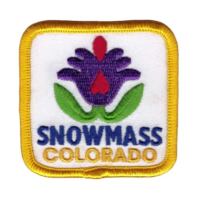 Ski Patches Aspen, Buttermilk & Snowmass | Vintage Ski World