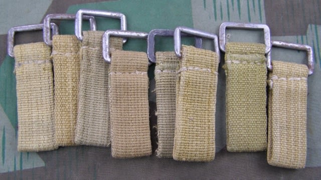 Original German WWII Web/Tropical Belt Loop