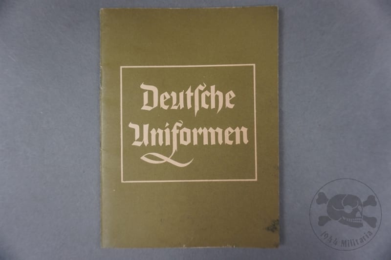 Original German WWII Deutsche Uniformen Booklet (German Uniforms) 1938 ...