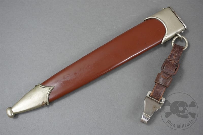 Original Third Reich SA Dagger Scabbard With Early Hanger