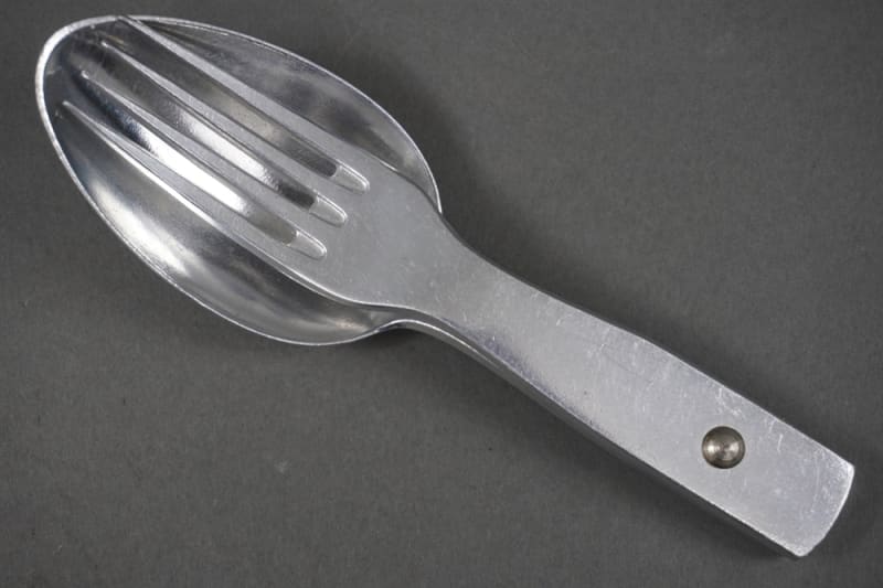 Original German WWII Fork And Spoon Combination