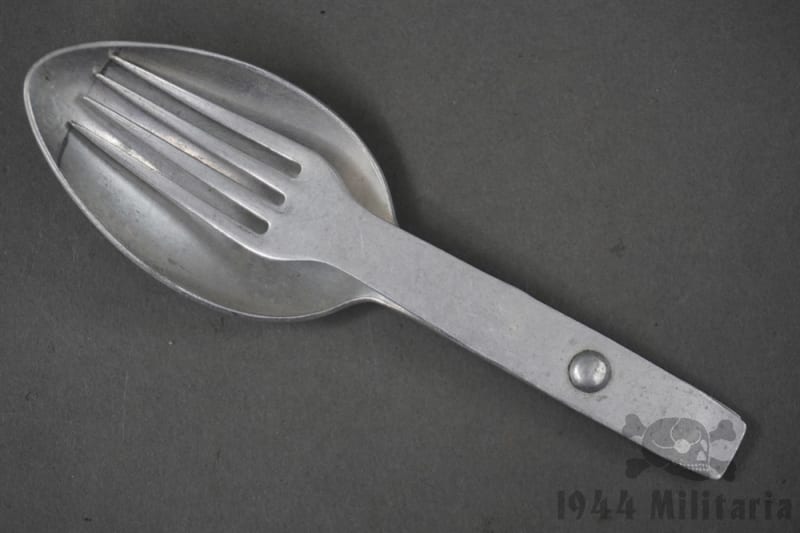Original German WWII Fork & Spoon Combination