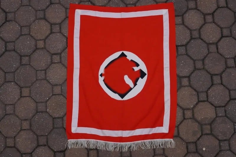 Original Third Reich NSDAP Podium Banner