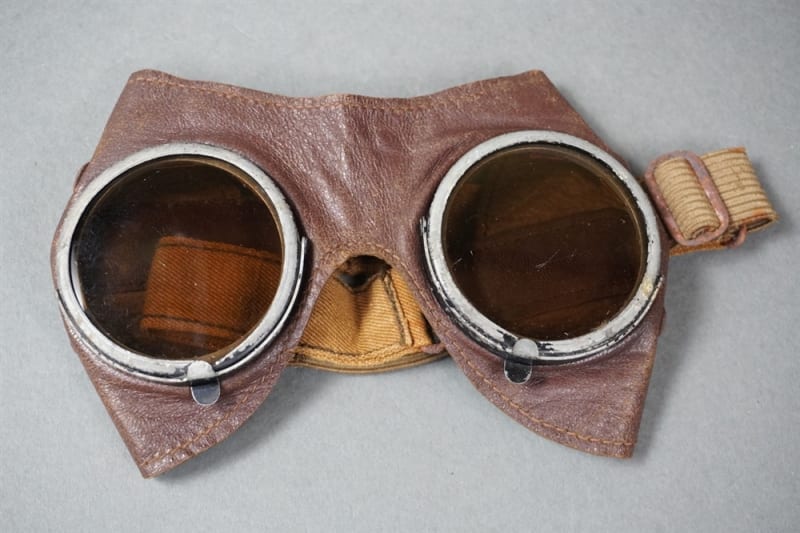 Original German WWII Dust Goggles (Motorradbrille)