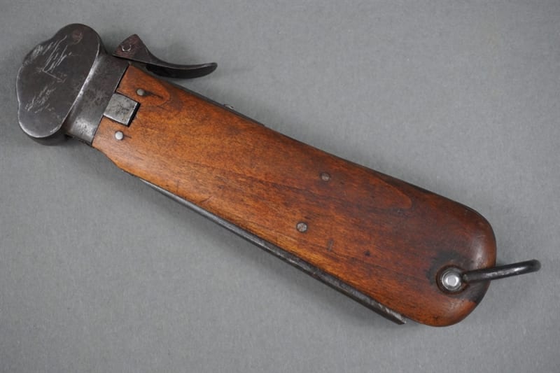 Original German WWII Paratrooper Gravity Knife Late War