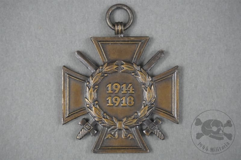 Original Third Reich World War I Honor Cross (Hindenburg Cross)