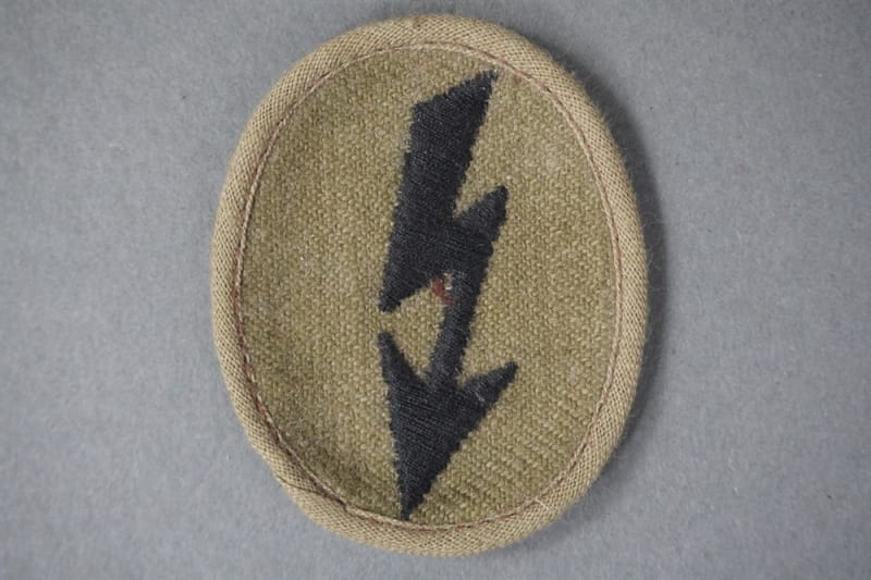 Original German WWII Tropical Heer Pioneer Signal Blitz