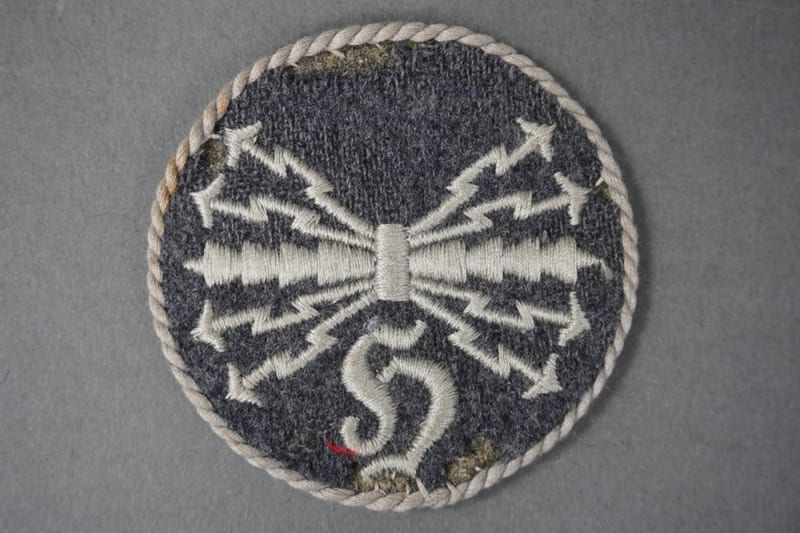 Original German WWII Luftwaffe Sound Locator Sleeve Patch