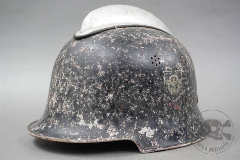Original Third Reich M34 Fire/Police Helmet