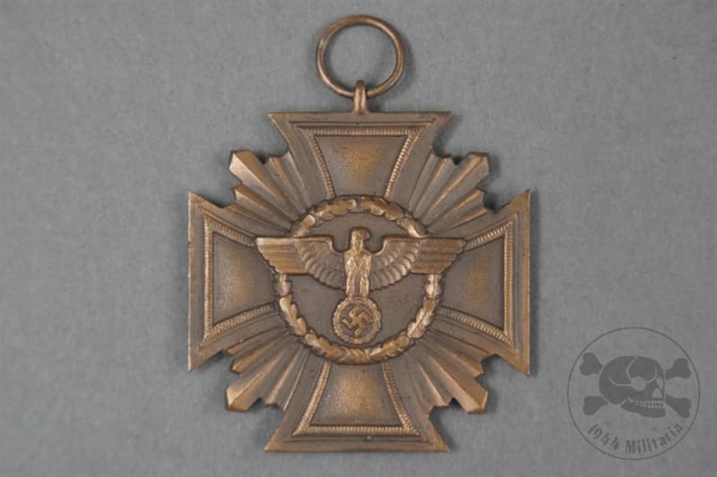 Original Third Reich NSDAP 10 Year Long Service Award 3rd Class Without ...