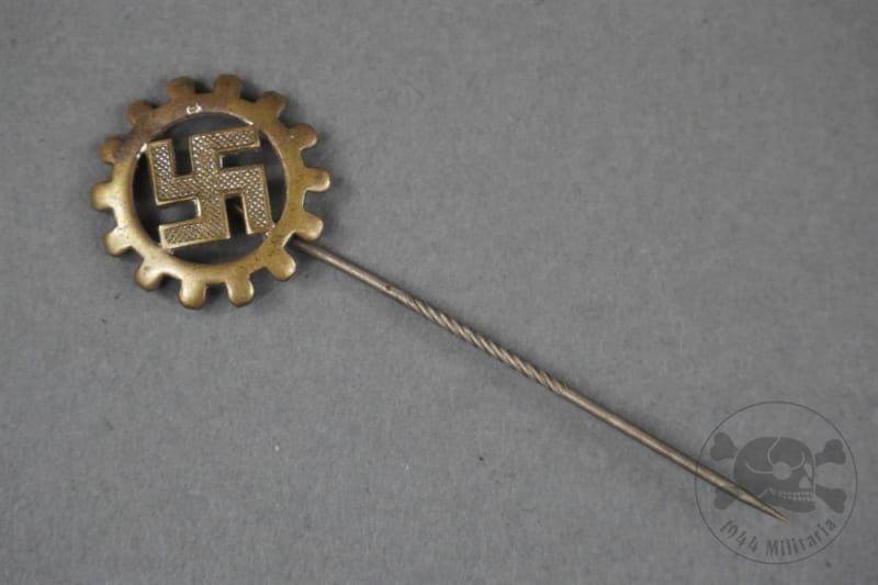 Original Third Reich DAF (Deutsche Arbeids Front) Twist Stick Pin