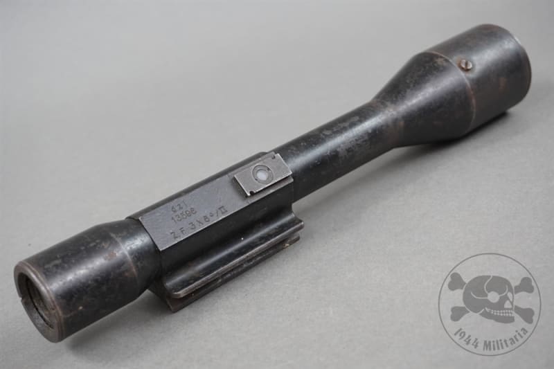 Original German WWII PAK (Anti-Tank) Gun Scope Sight Marked Z.F. 3x8 dzl