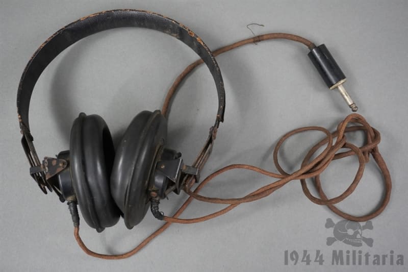 Original German WWII Panzer/Armored Vehicle Headphones