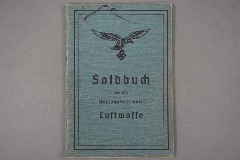 Unissued Original German WWII Luftwaffe Soldbuch