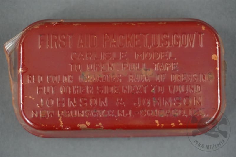 Original US WWII First Aid Packet-US Govt Carlisle Model By Johnson ...