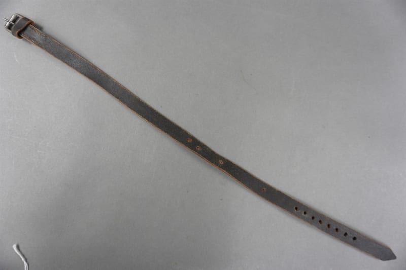 Original German WWII Leather Utility Strap Not Marked