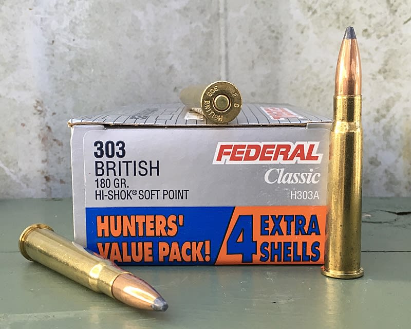 FEDERAL CLASSIC 303 BRITISH 180gr HI-SHOK SP HUNTER'S VALUE PACK 24rd BOX