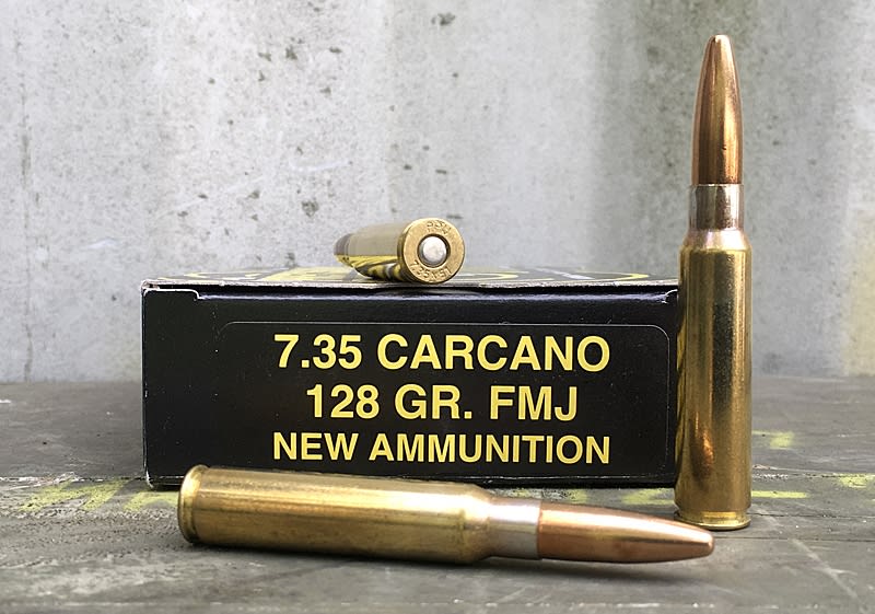 P.C.I. PRECISION CARTRIDGE 7.35x51mm CARCANO 128gr FMJ 20rd BOX