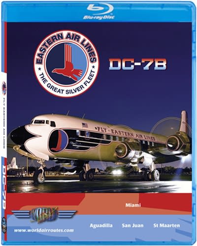 Eastern Airlines DC-7B Blu-ray disc - Aeroclipper VIdeo