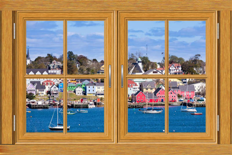 Faux Window Scenes (Various Designs)