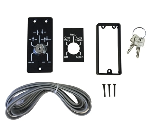5 Position Off, One Way, Auto, Auto Partial, Open Key Switch Assembly ...