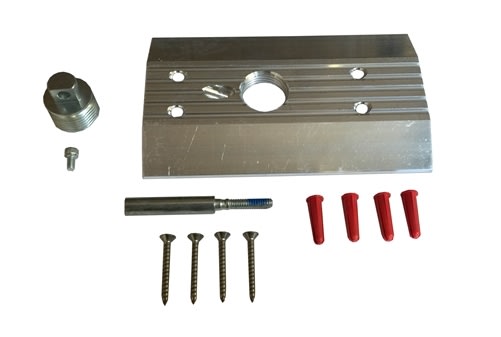 Tapered Surface Mount Threshold With Bottom Pivot Assembly For Center ...