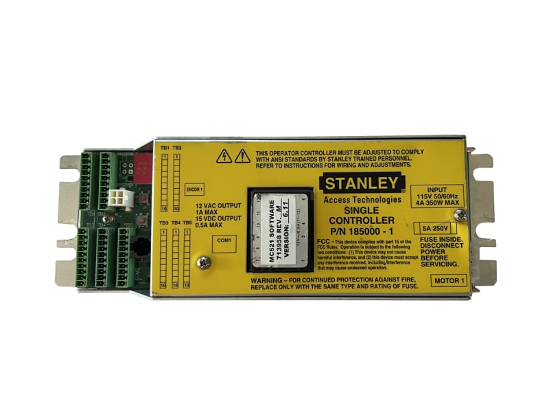Stanley Dura-Glide 185000-1 MC521 Yellow Controller, Single Motor Drive | www ...
