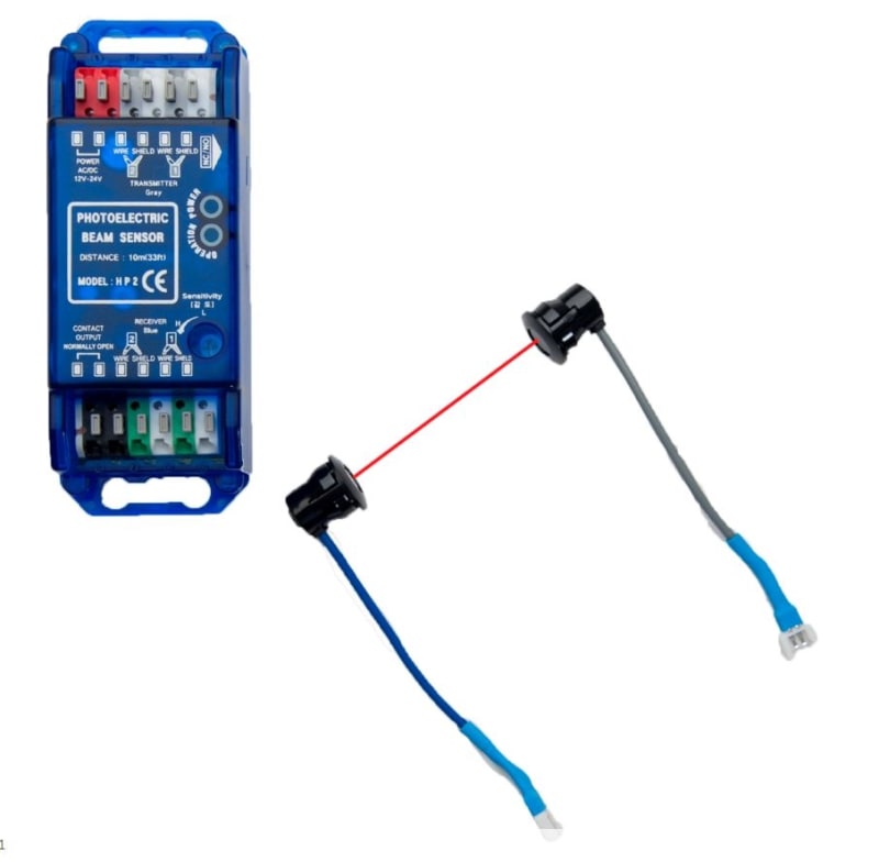 Single Safety Beam Sensor Kit
