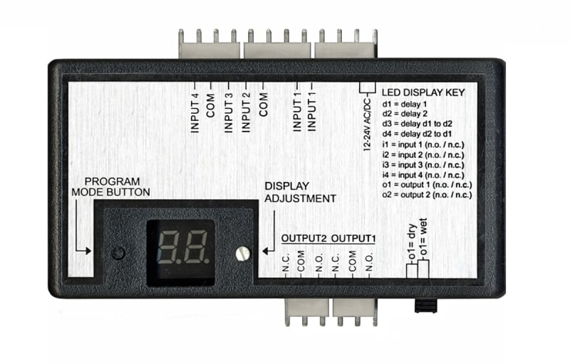 Adjustable Time Delay Board For Automatic Door Openers