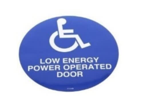 Besam ANSI A156.19 Low Energy Power Operated Door Certified Decal ...