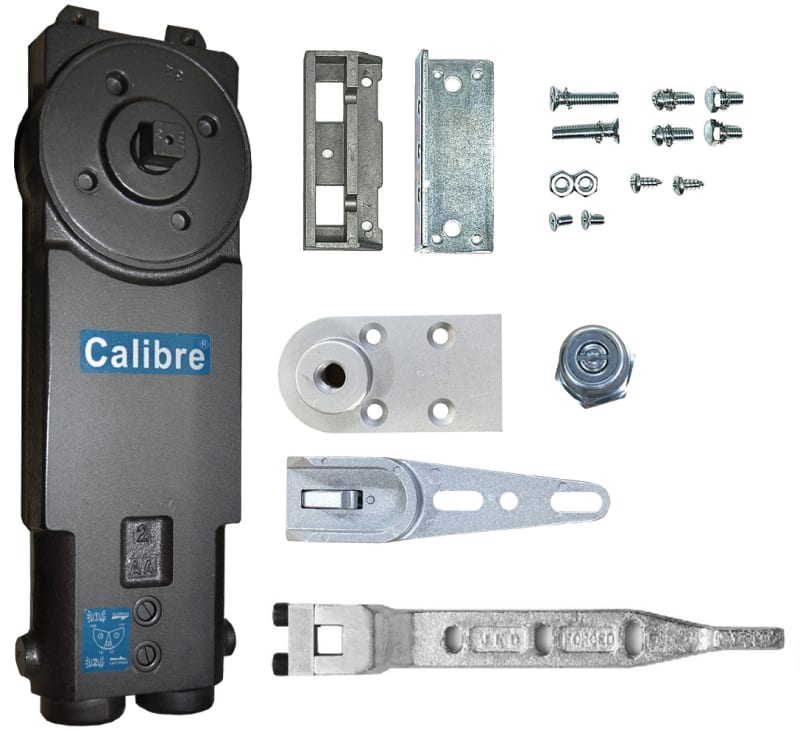 Calibre Overhead Concealed Closer Kit With End Load Arm and Combination ...