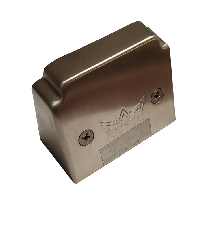 Dorma Replacement End Cap and Bracket For 2-3/4 in. Wide x 8-1/2 in ...